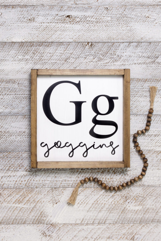 Family Name Flash Card – Goggins Creations