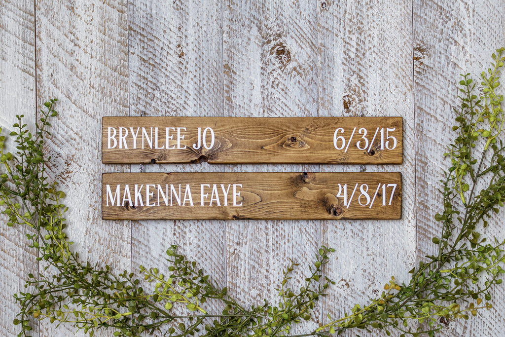 Additional Slat for Custom Signs – Goggins Creations